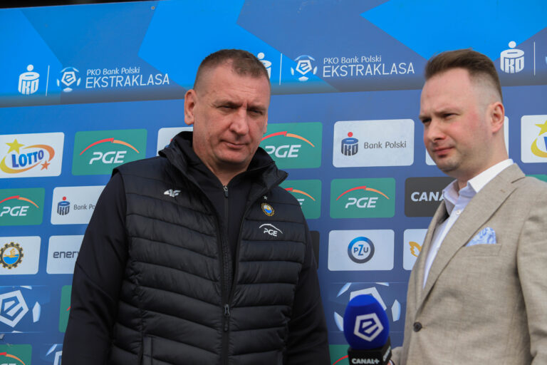 Press conference after the match against Warta Poznan - FKS Stal Mielec SA
